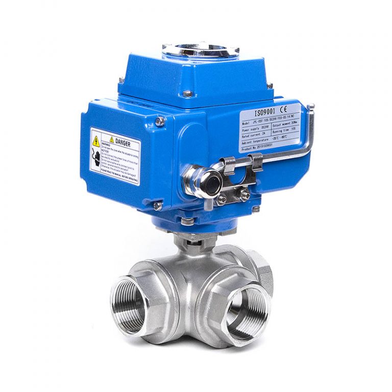 3 Way L Port Ss316 Bsp Ball Valve Capital Valves Ltd